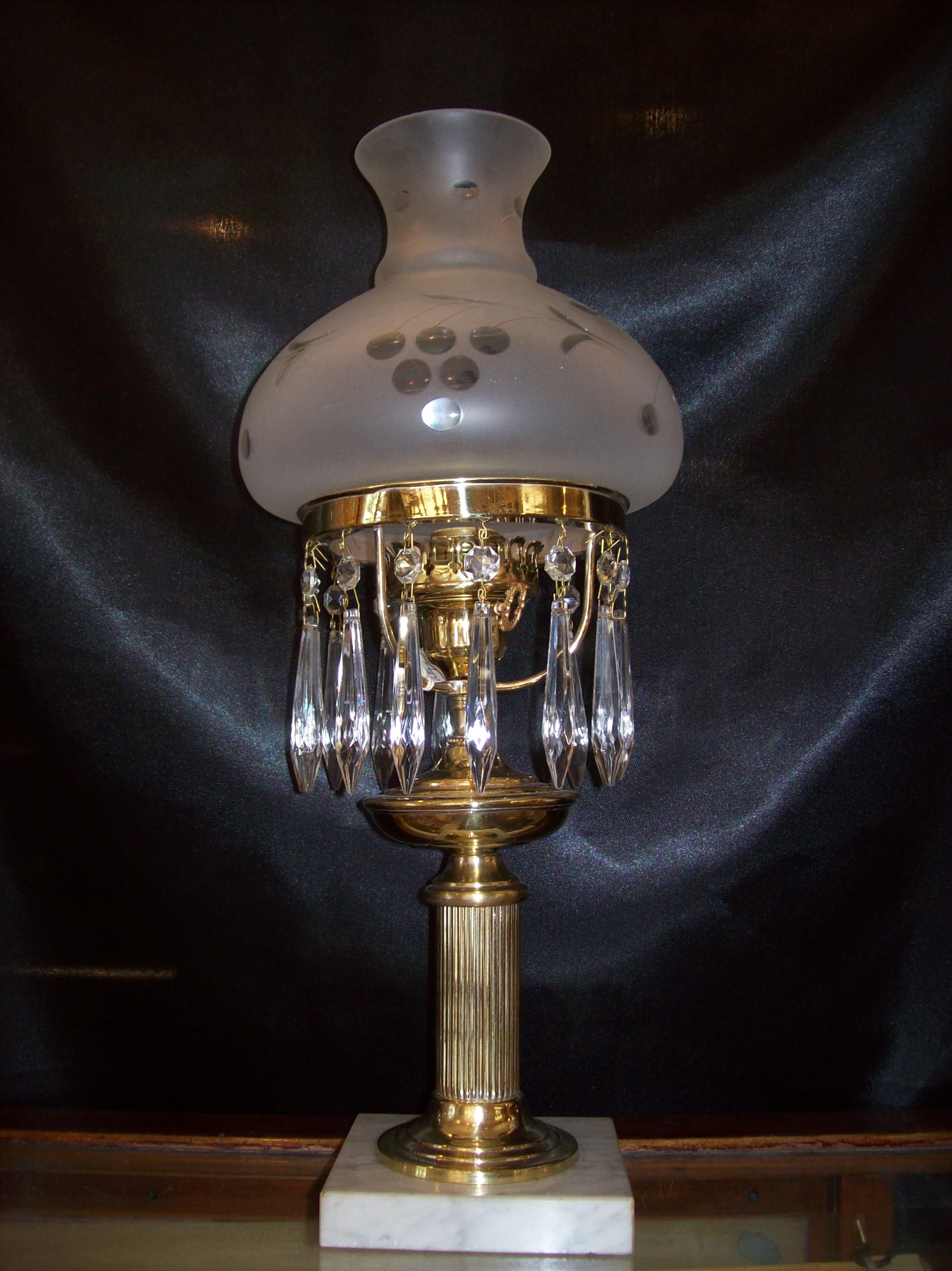 Astral, Argand & Solar Lamps and Lamp Glass